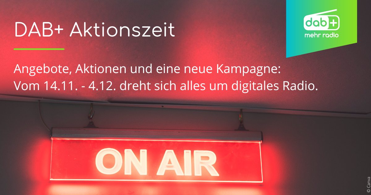 DAB+ im Herbst: Neue Kampagne zum digitalen Radiostandard | DAB+ Mehr Radio DAB+ im Herbst: Neue Kampagne zum digitalen Radiostandard | DAB+ Mehr Radio