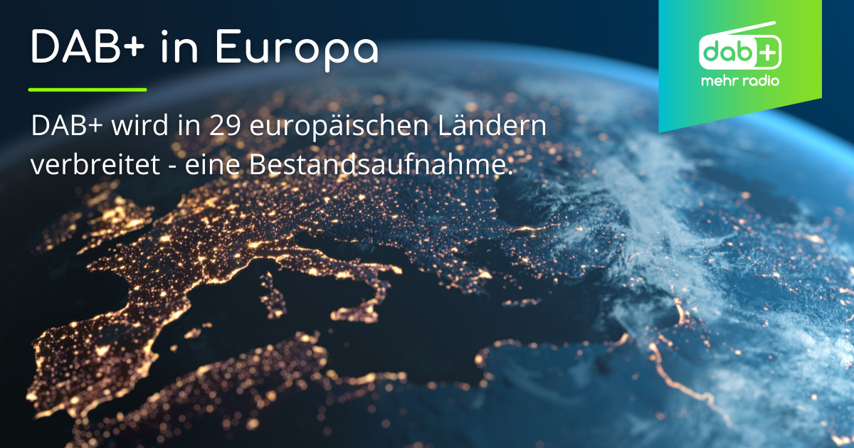 DAB+ Radio in Europa: Der Überblick | DAB+ Mehr Radio
